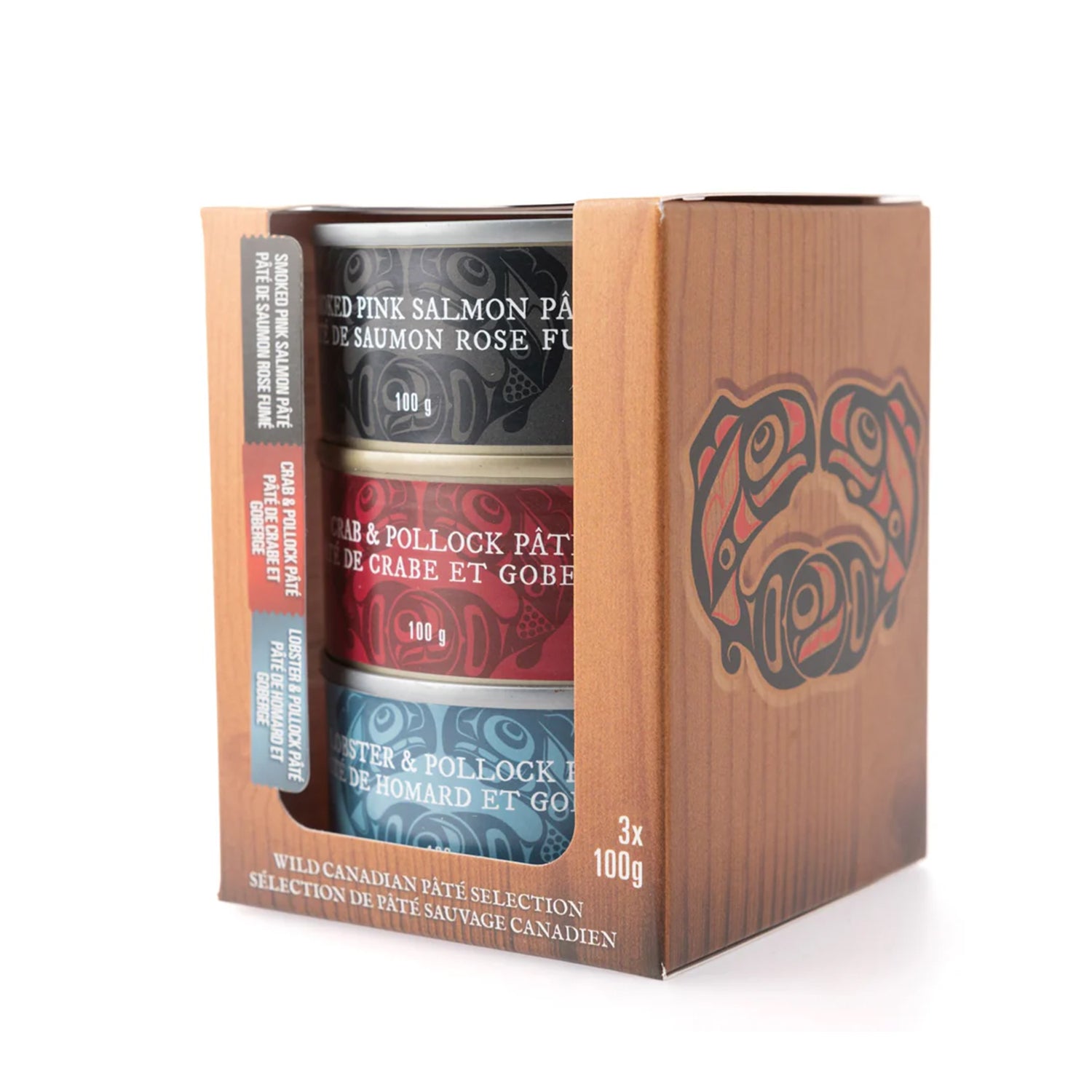 Seachange 3 pack of Salmon, Crab and Lobster Pâté 3 X 100G